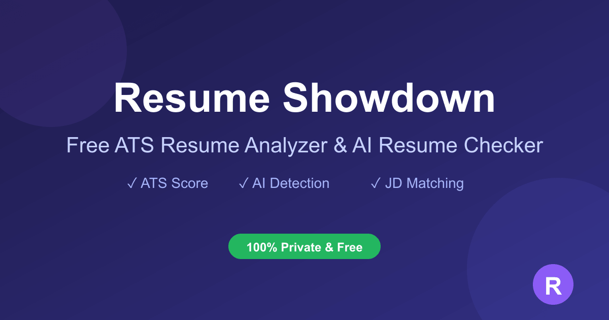 Job Description Matcher | JD to Resume Keyword Matching Tool